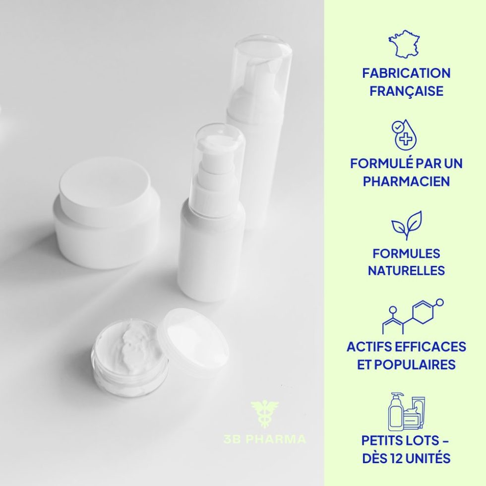 3B Pharma - Laboratoire spécialiste de la marque blanche dermo-cosmétique